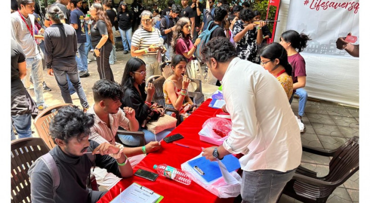 DKMS-BMST Joins St. Xavier's College Mumbai Fest To Spread Awareness About Stem Cell Donation ...